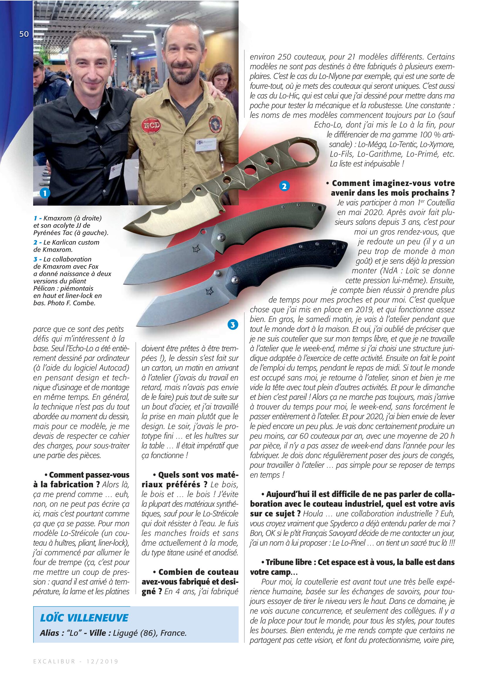Excalibur 12/2019 » lo-coutelier.com
